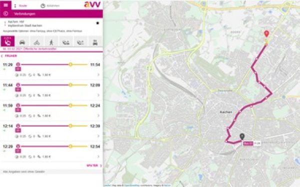 AVV: Mit Bus & Bahn zum Impfzentrum - NahverkehrsPraxis